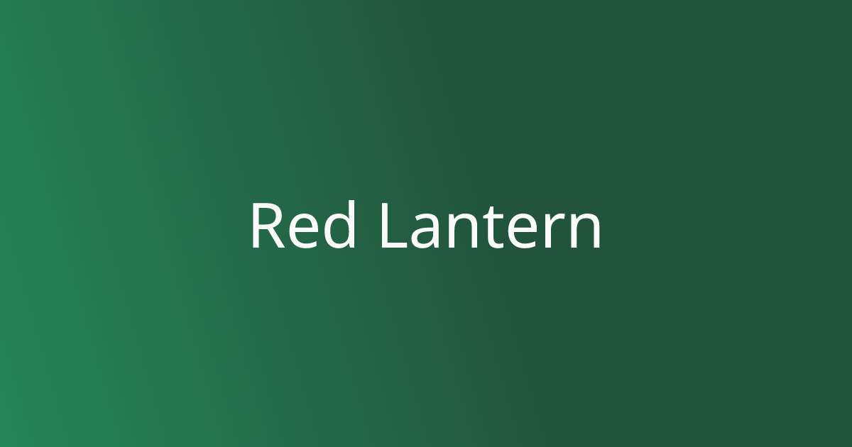 Best Chinese in Brea, CA | Red Lantern | Menu